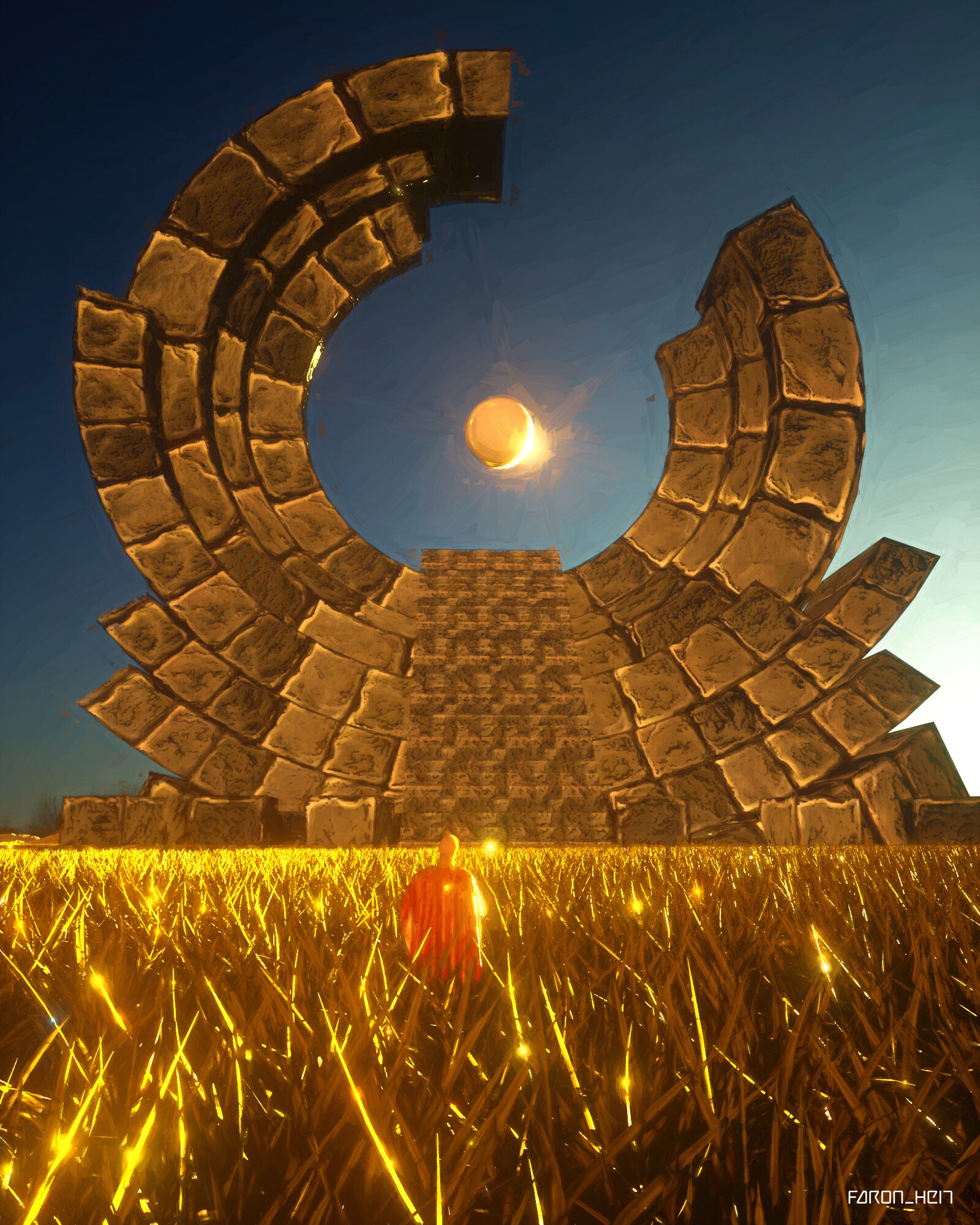 ArtStation - Moon light 🌕