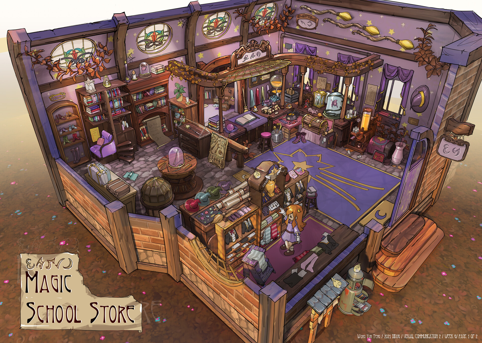ArtStation - Witch Shop
