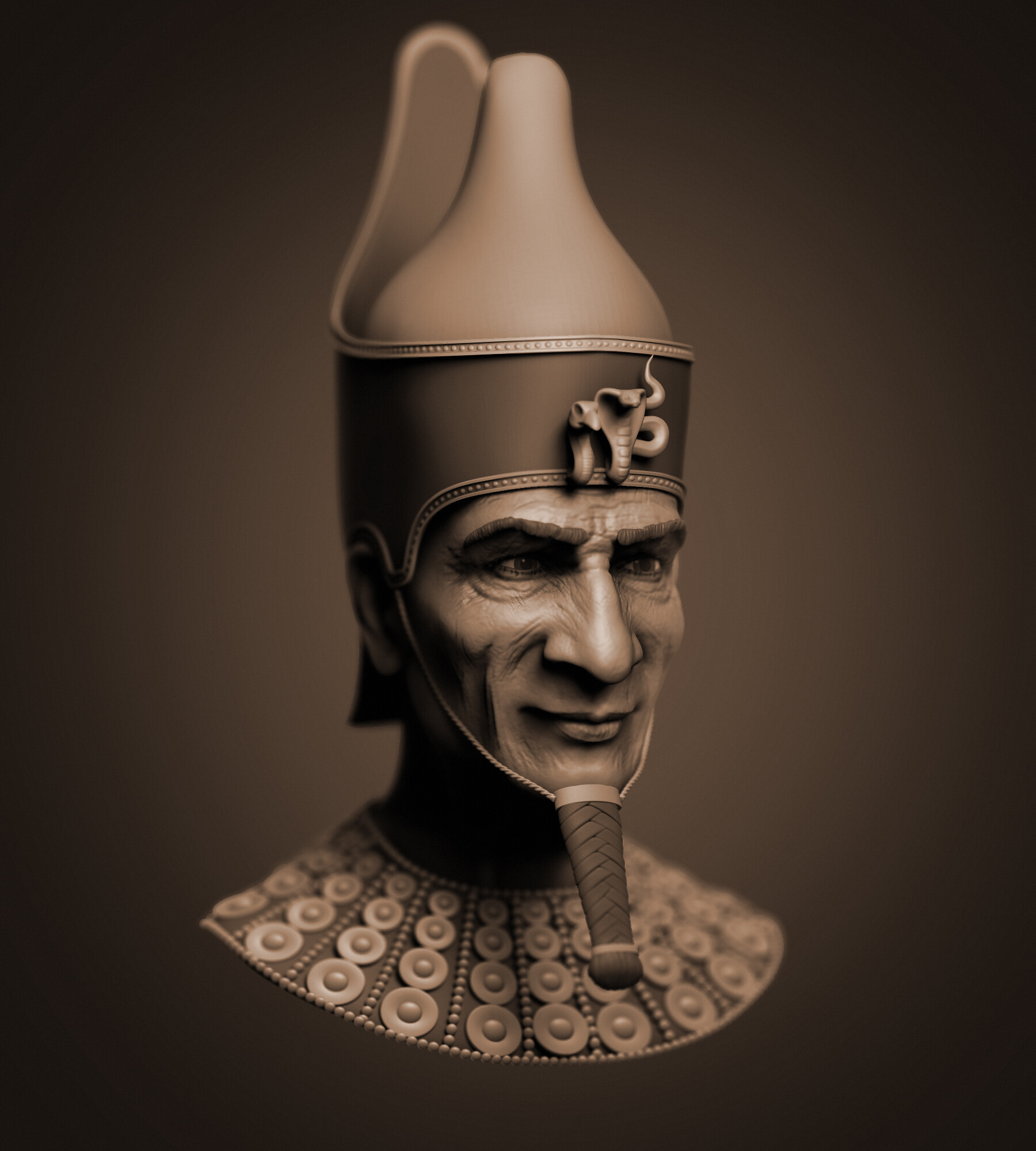 ArtStation - Pharaoh bust