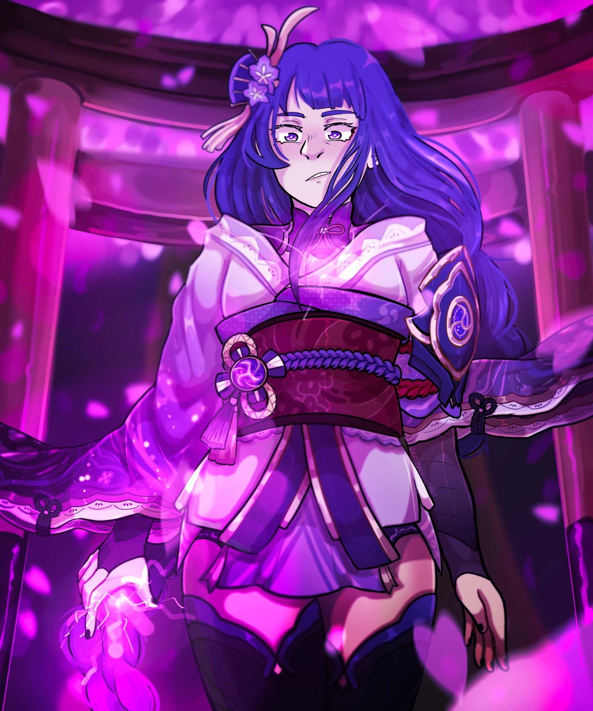 ArtStation - Raiden shogun