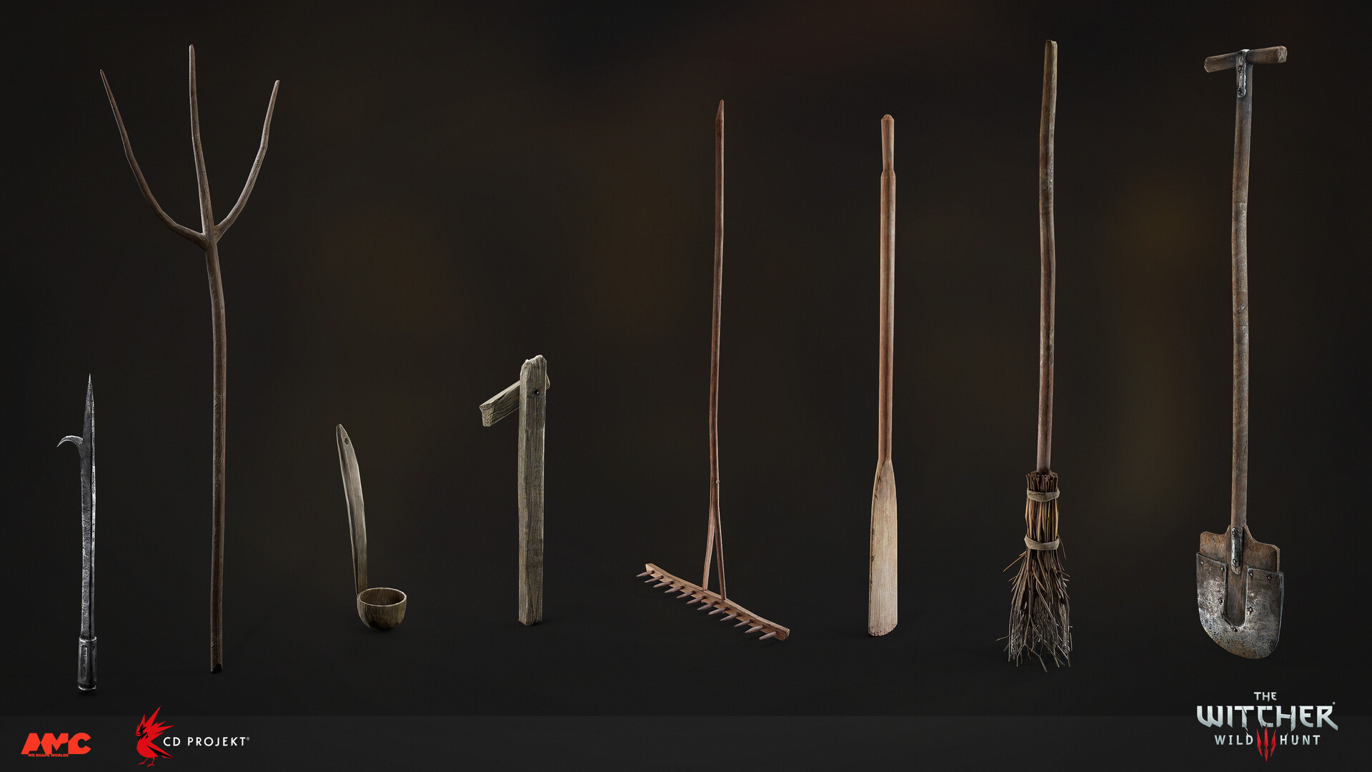AMC Studio - Witcher 3 - Prop sets