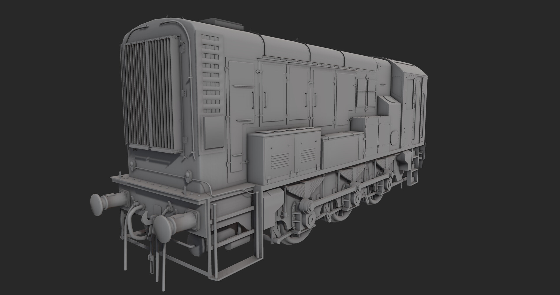 ArtStation - British Rail Class 08