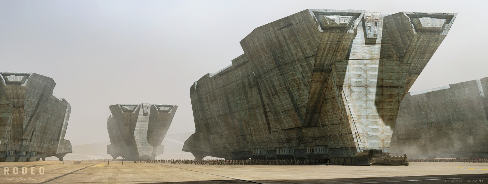 Rodeo FX Art Department - DUNE - Spaceport
