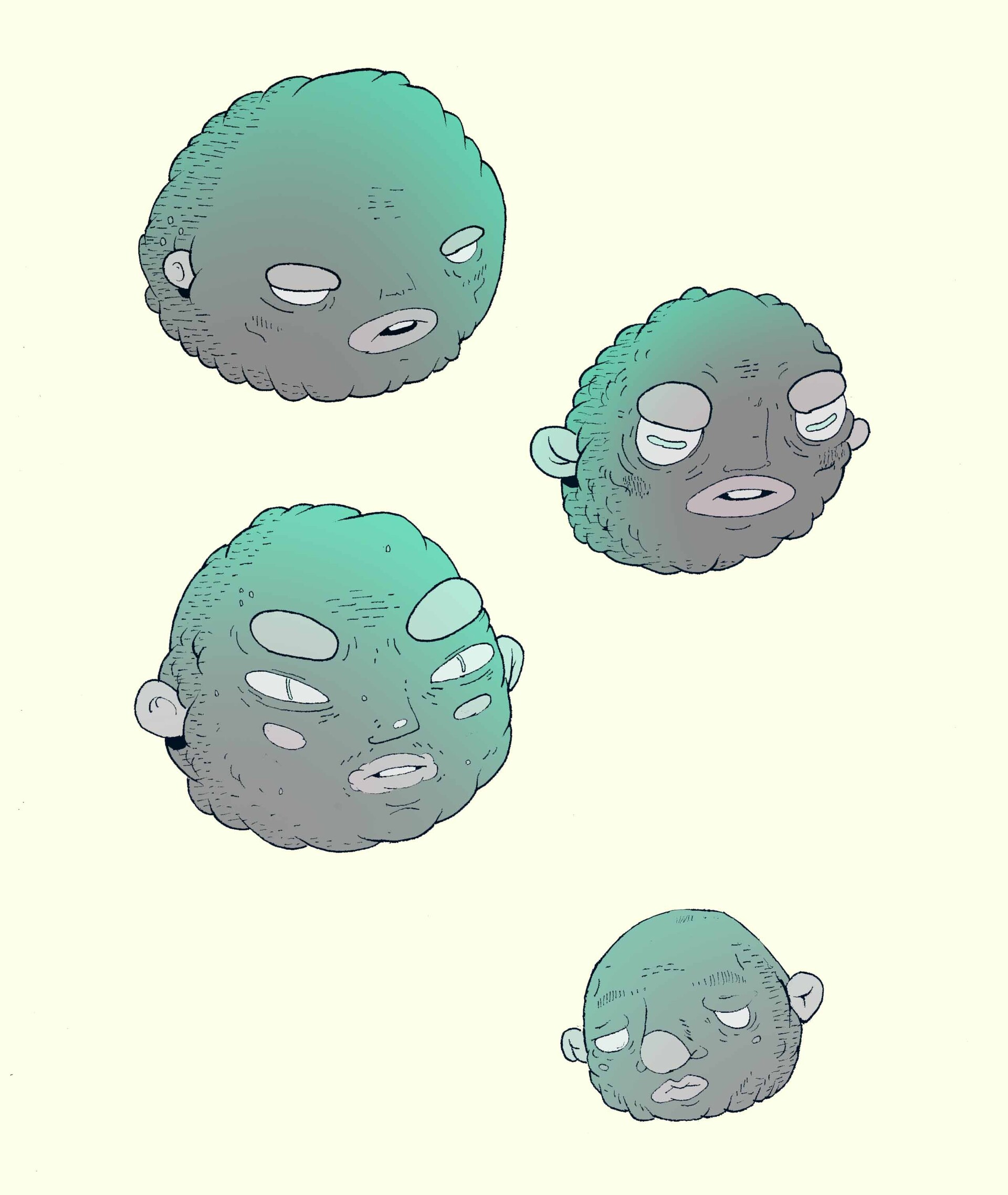 ArtStation - Sticker Sheet - Rocks