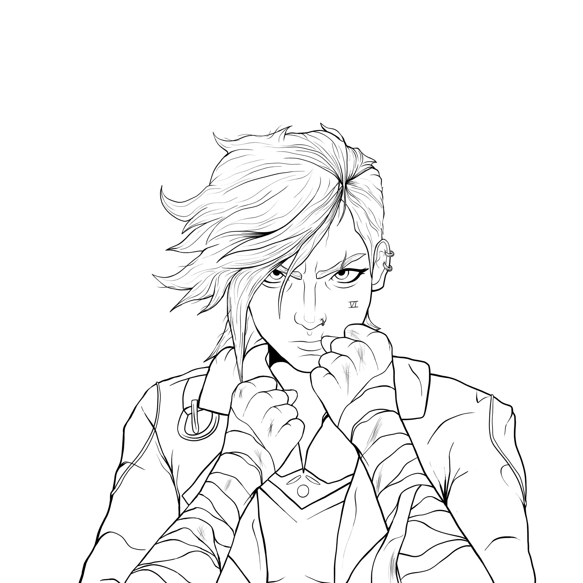 vi arcane coloring pages