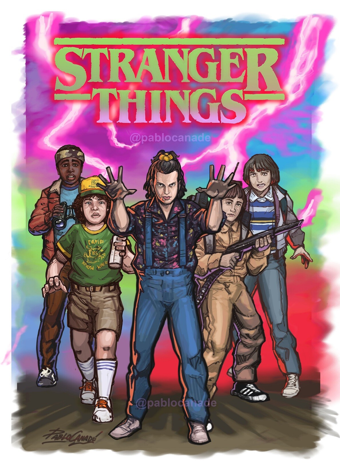 ArtStation - STRANGER THINGS
