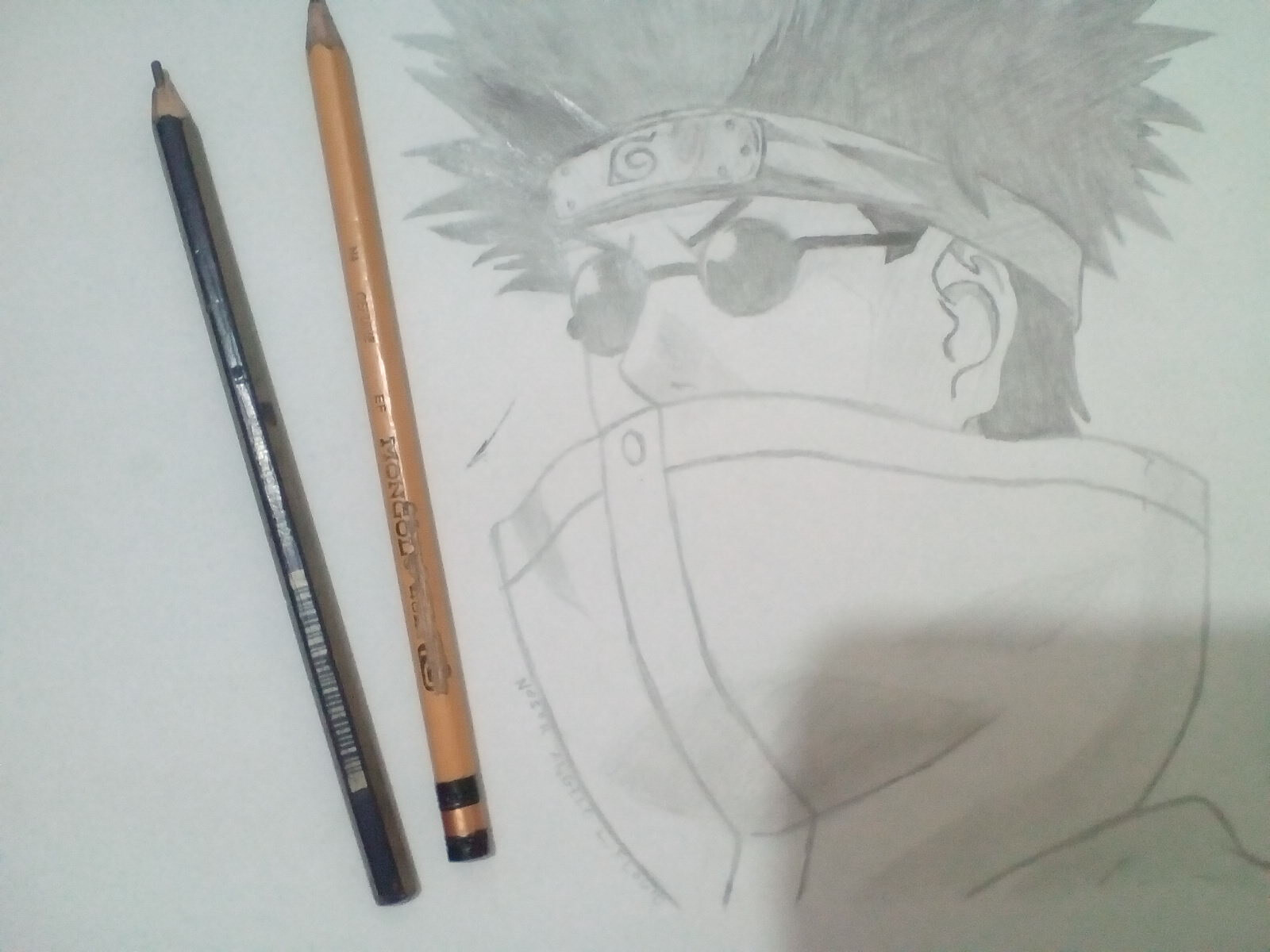 ArtStation - Shino Aburame_Traditional Drawing