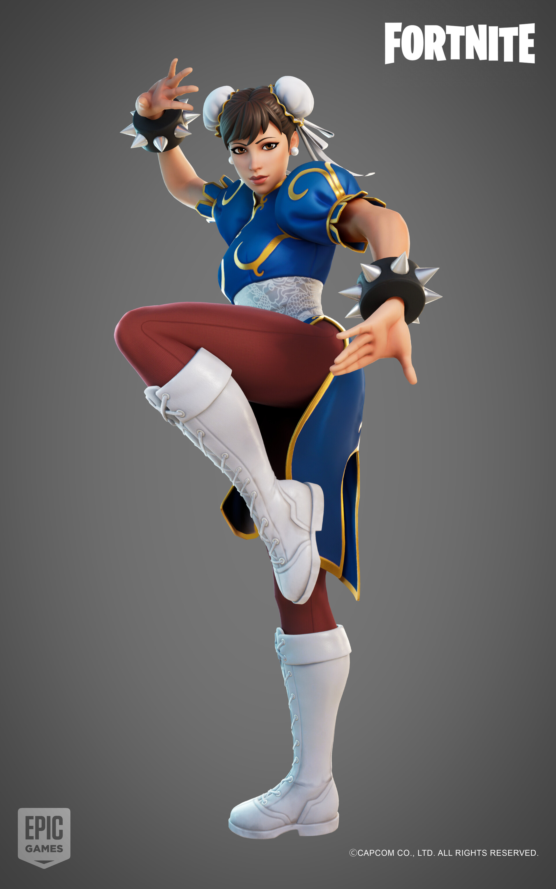 Emily Solomon - Fortnite | Street Fighter: Chun-Li Skins