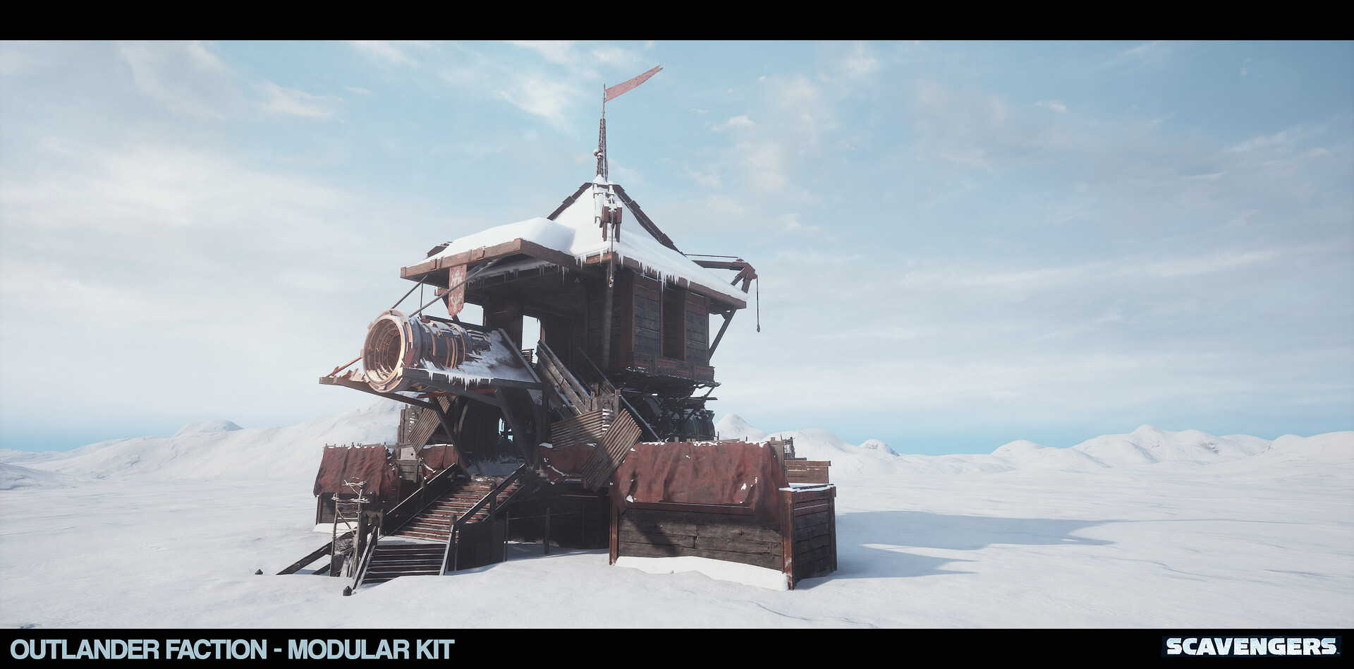 ArtStation - Scavengers - Outlander Faction - Modular Kit