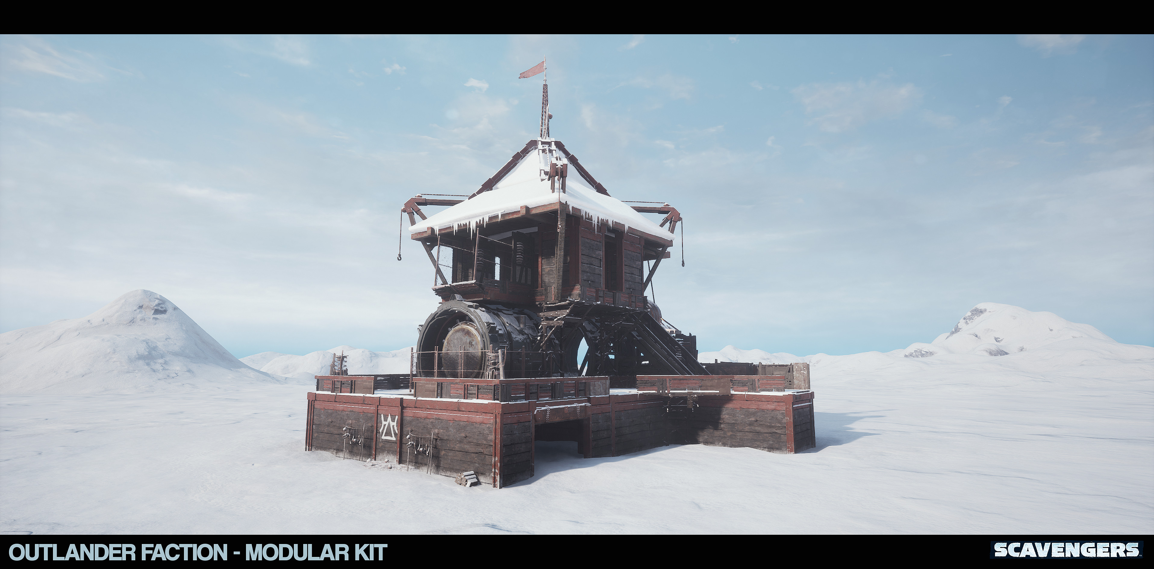 Mark Linington - Scavengers - Outlander Faction - Modular Kit