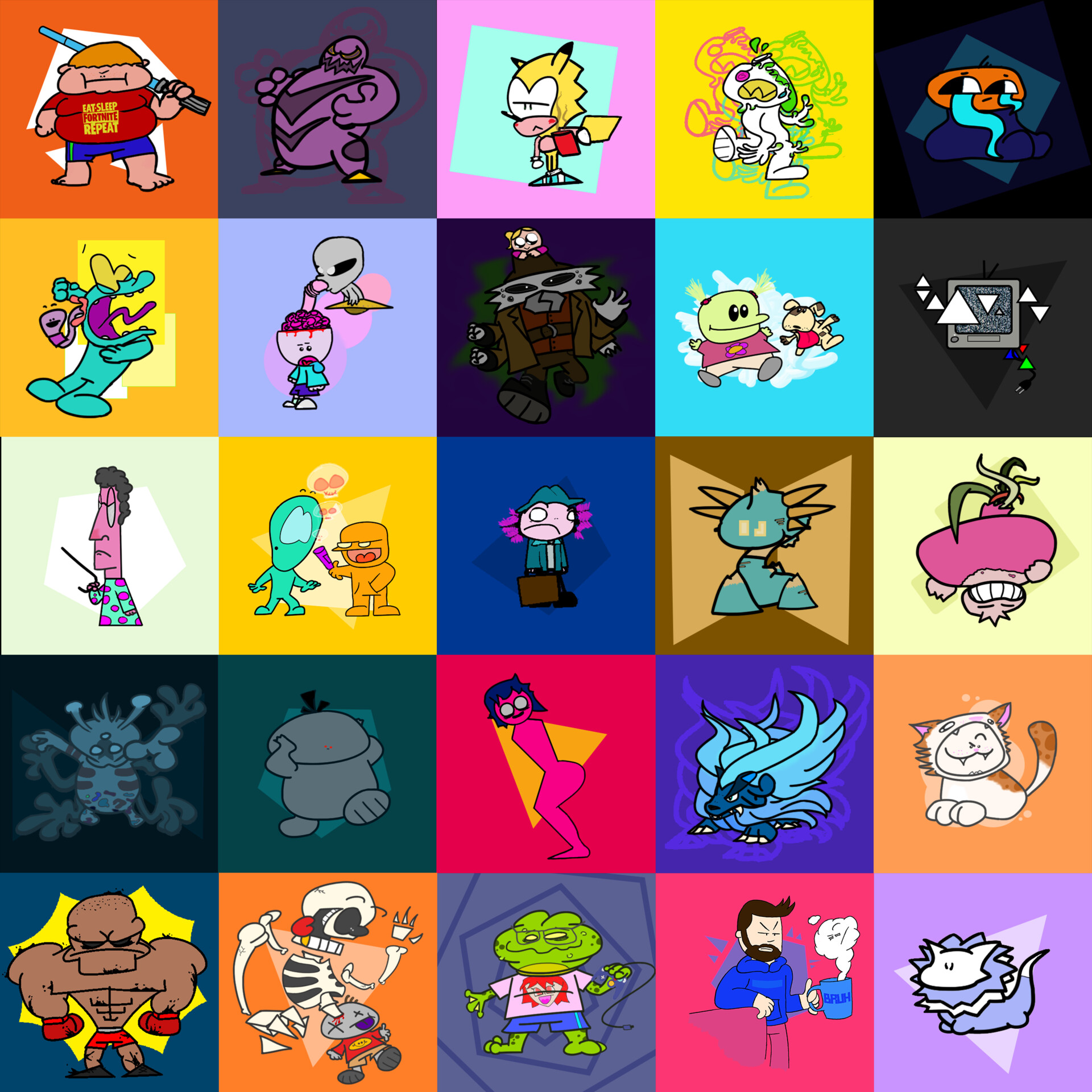 ArtStation - Digital Art Collage (January 2021 - June 2021)