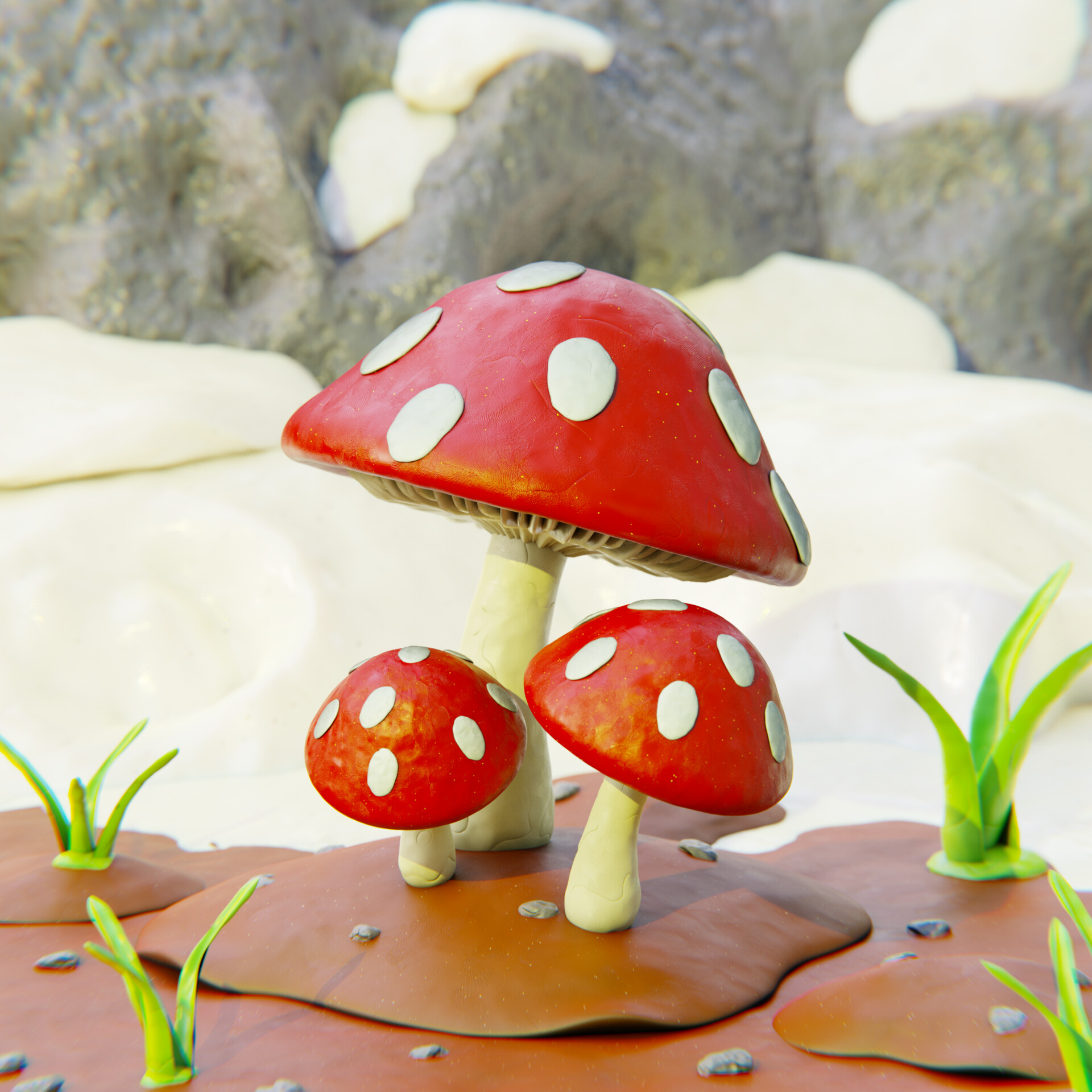 ArtStation - Mushrooms