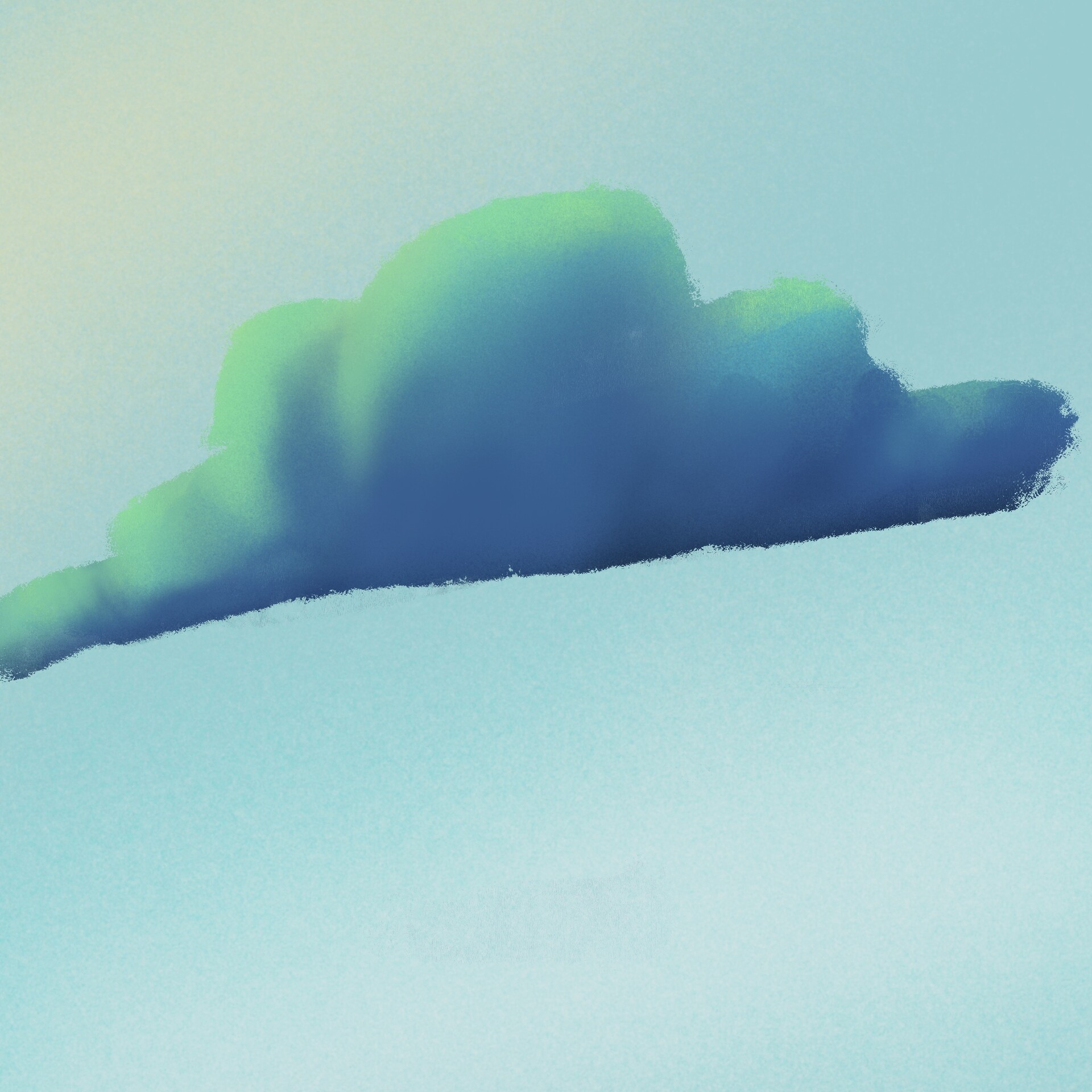 ArtStation - Cloud in procreate pocket