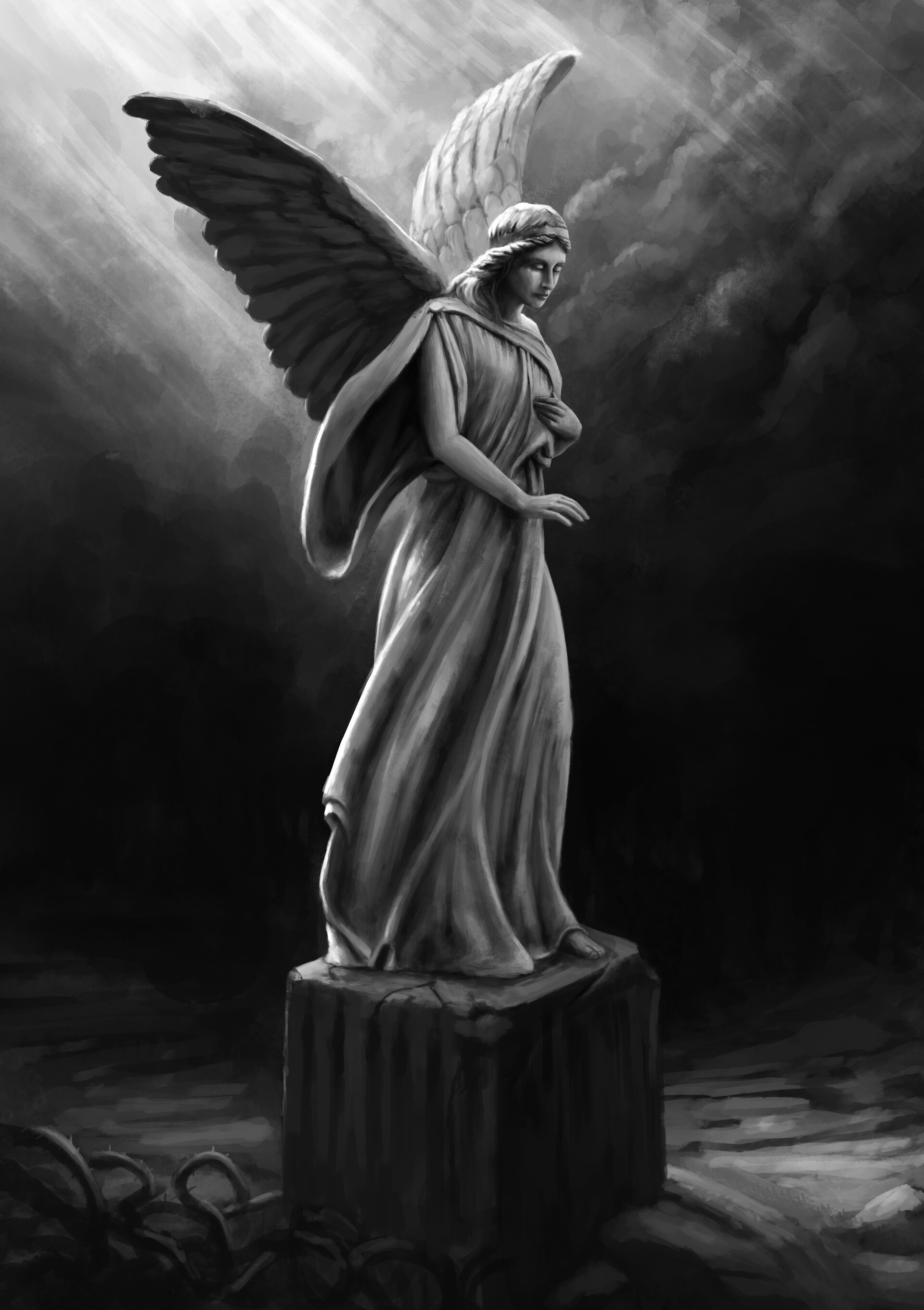 ArtStation - Angel Statue