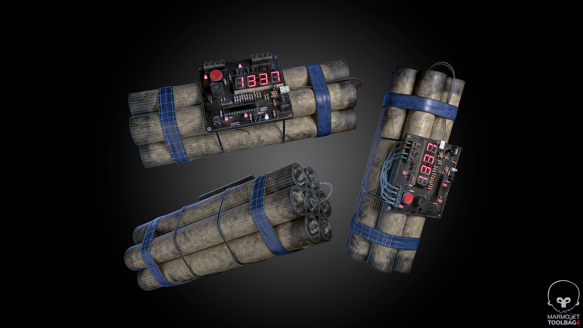 ArtStation - C4 explosive