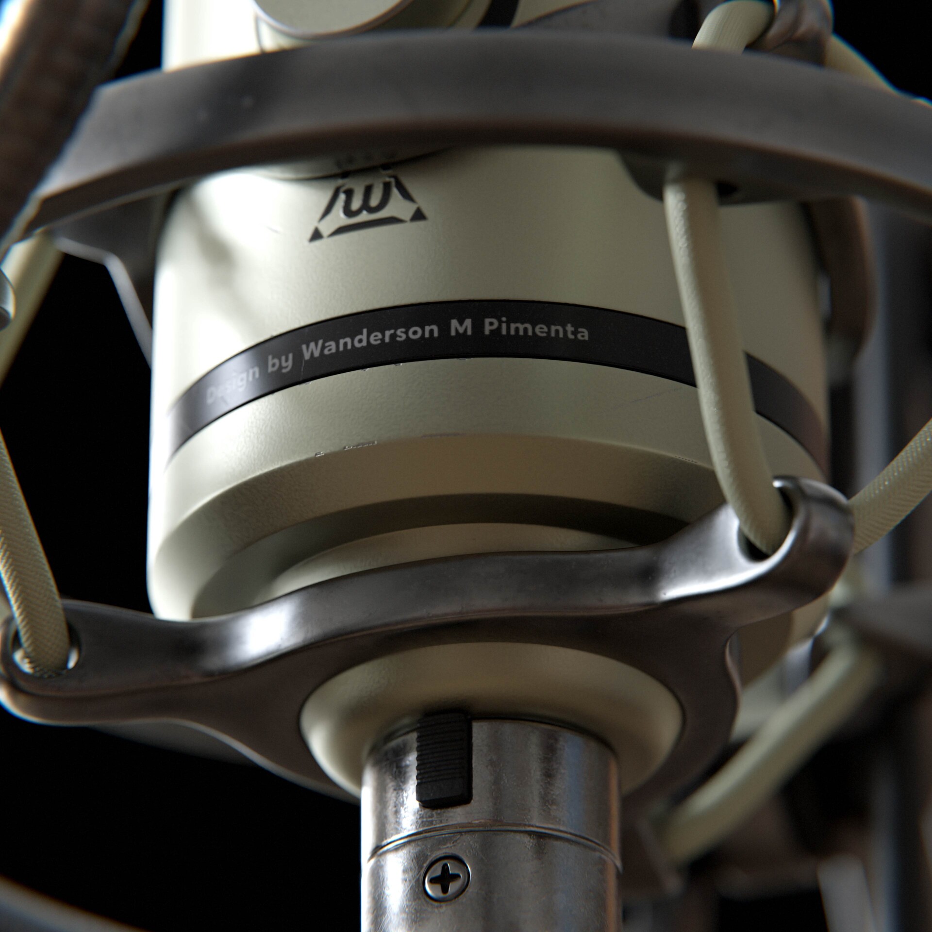 Wanderson M. Pimenta - 3D Mic [ Blender + Substance Painter ]