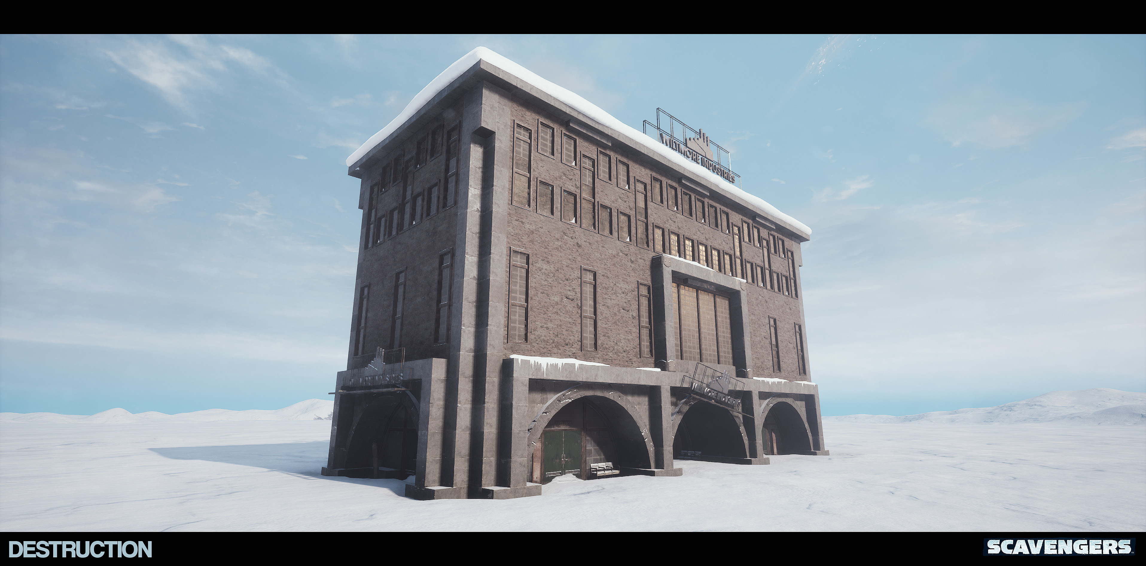 Mark Linington - Scavengers - Destruction - buildings