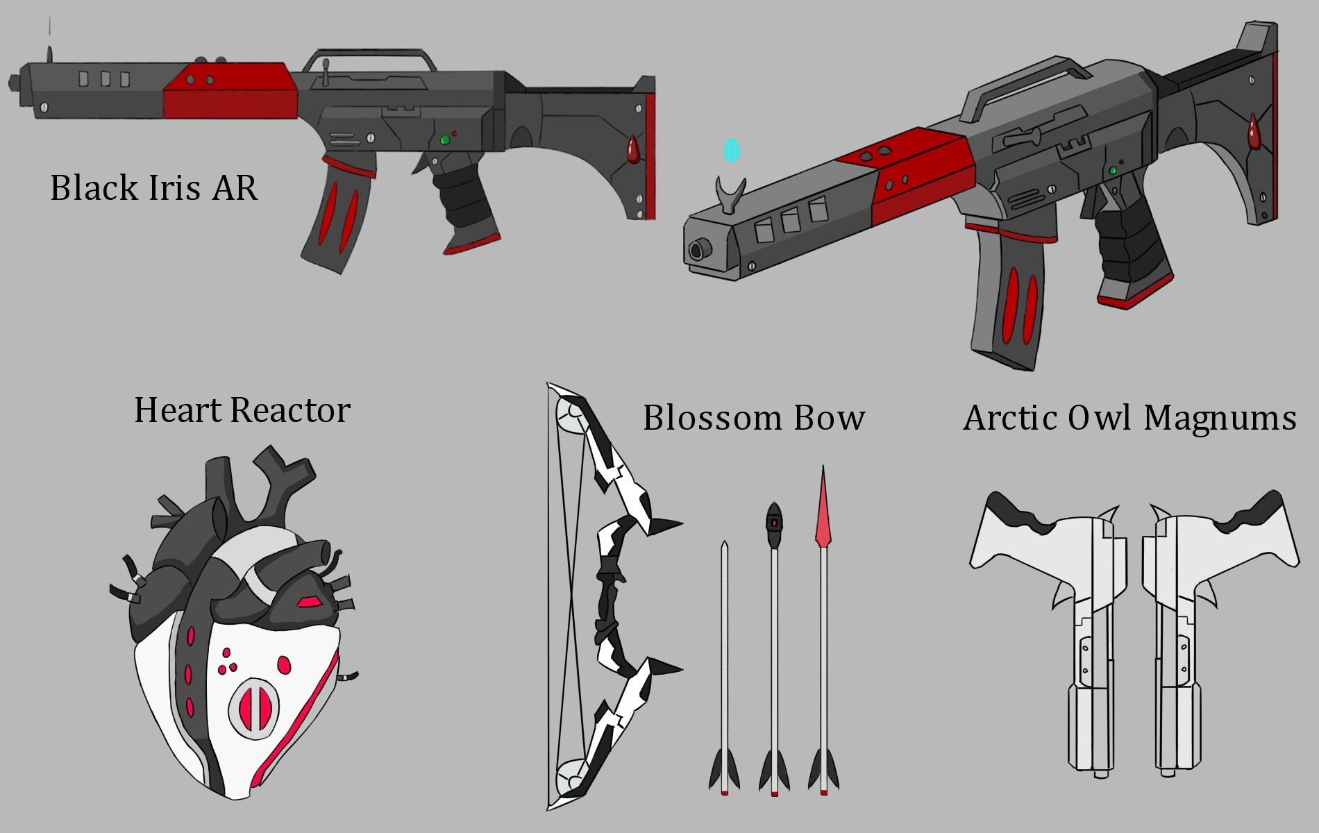 ArtStation - Sieglinde's Arsenal Concept