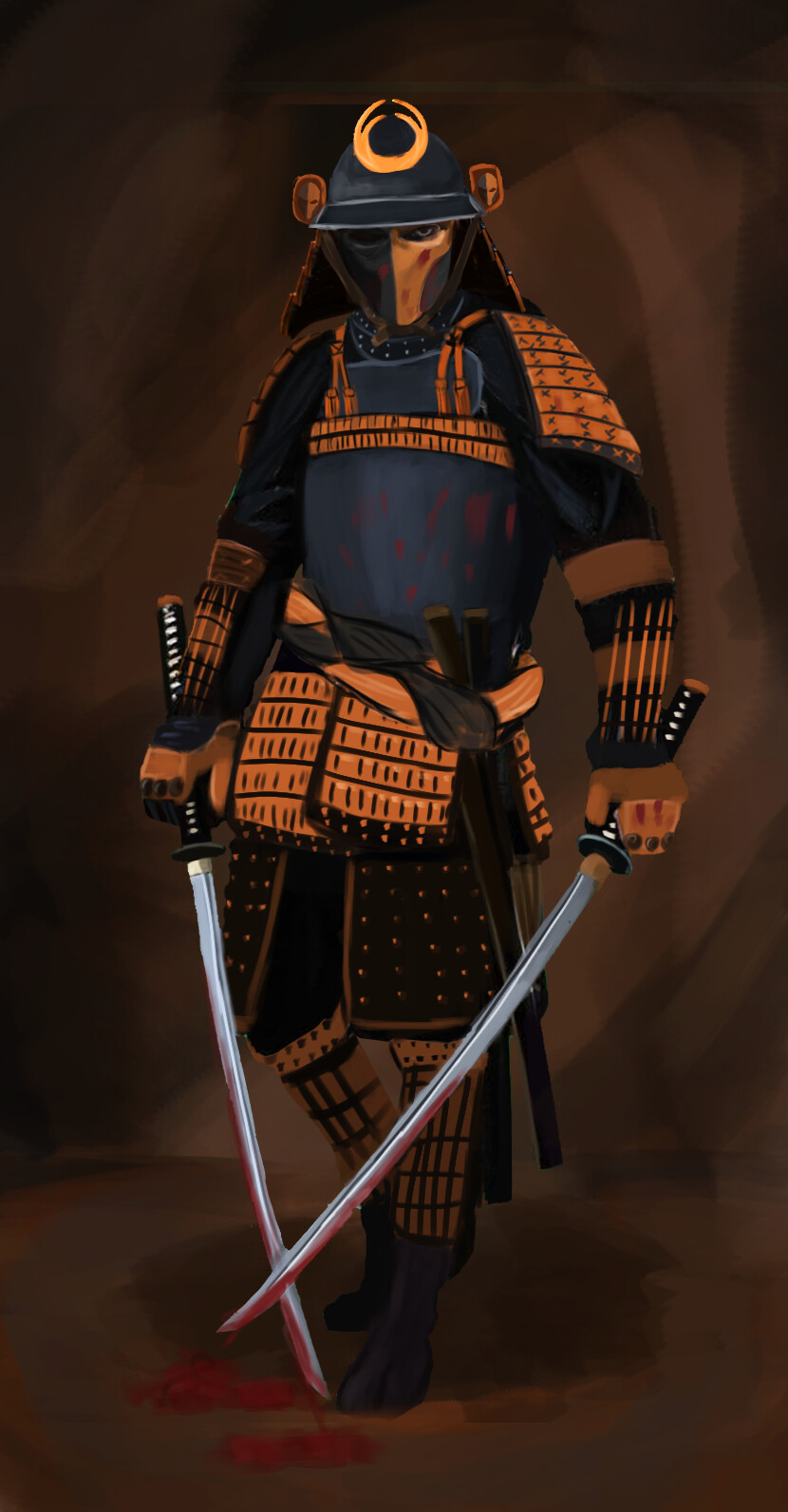 ArtStation - Deathstroke samurai concept