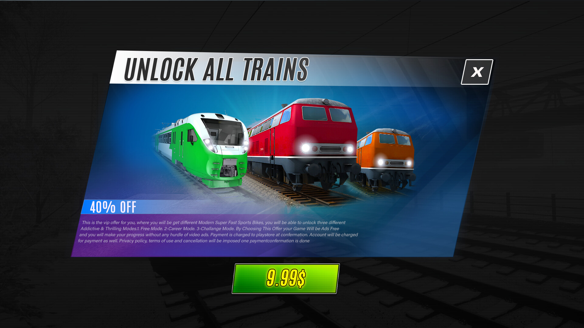 ArtStation - Train Games Inapp panels