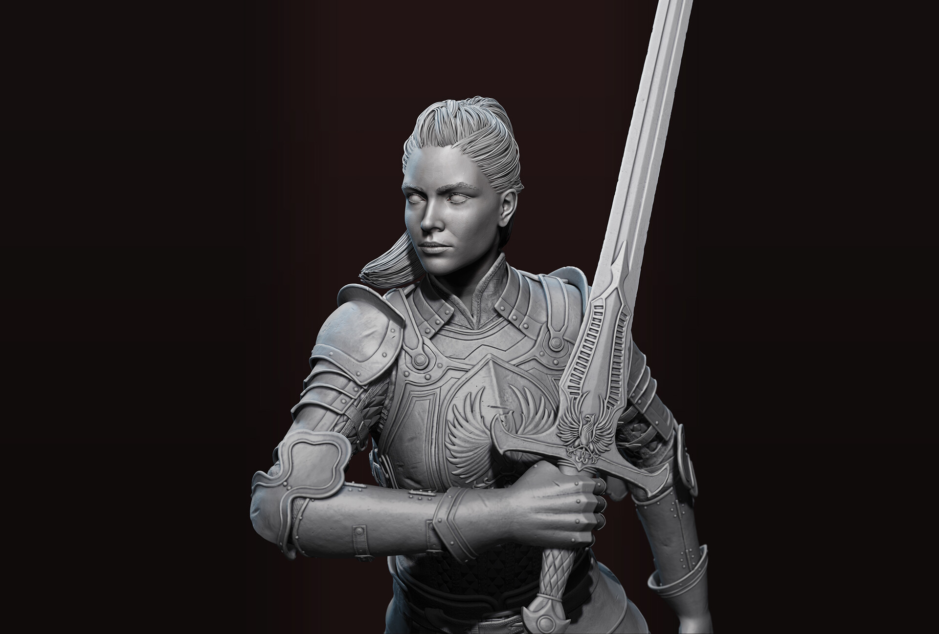 ArtStation - Grey warden – Dragon age fan art