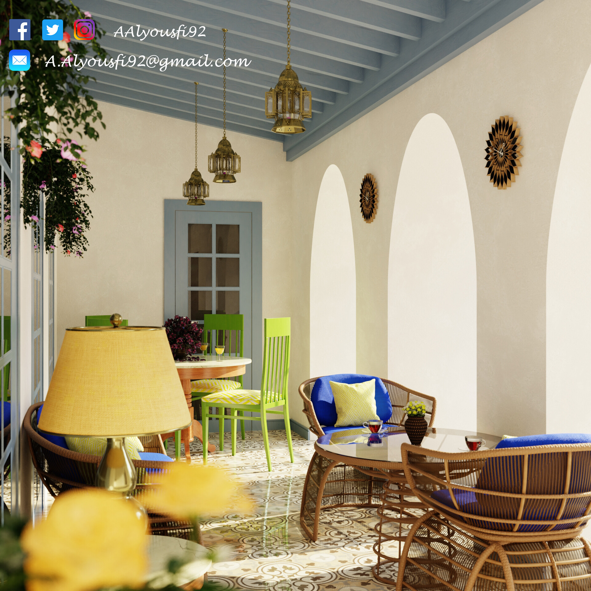 ArtStation - Coffee Shop 3D Design