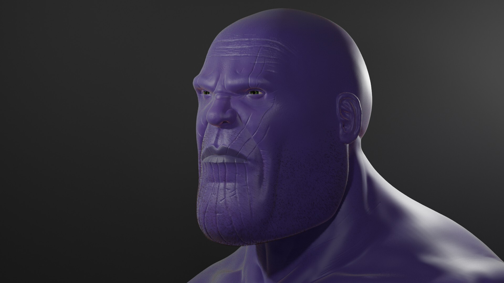 ArtStation - thanos fan art