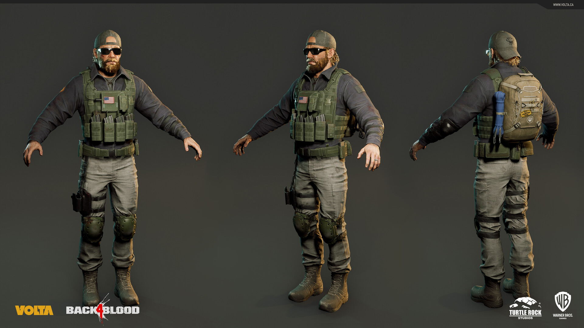 VOLTA - Back 4 Blood - Jim Character Skins