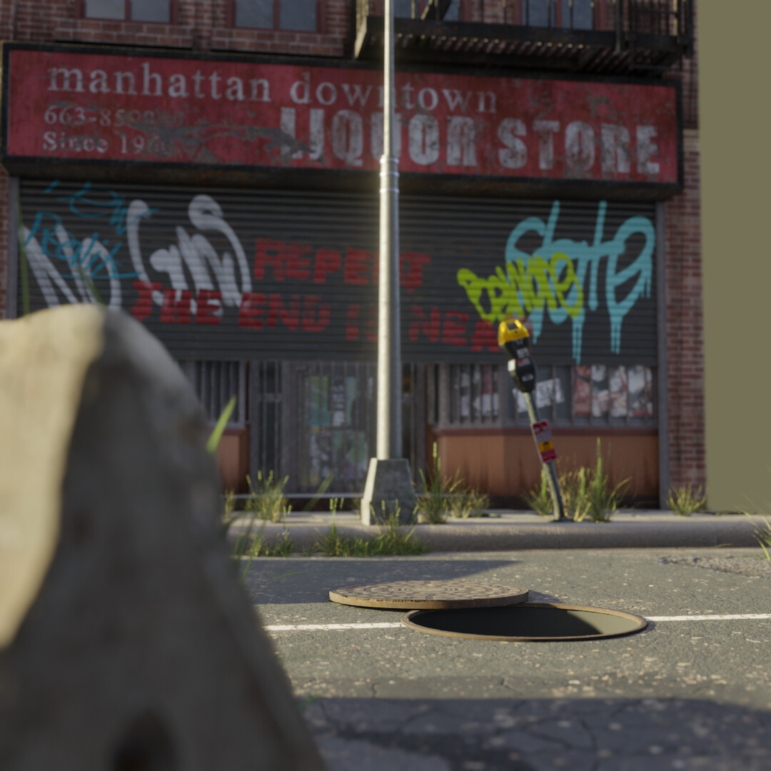 ArtStation - Shop Post-Apocalyptic