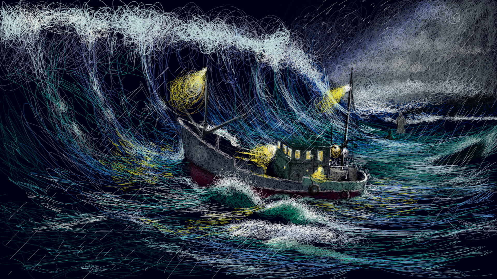 ArtStation - GREAT WAVE