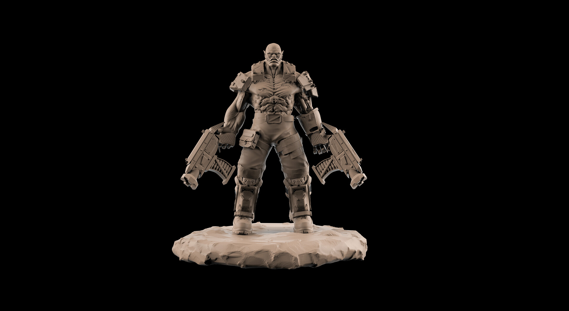 ArtStation - Orc Cyborg