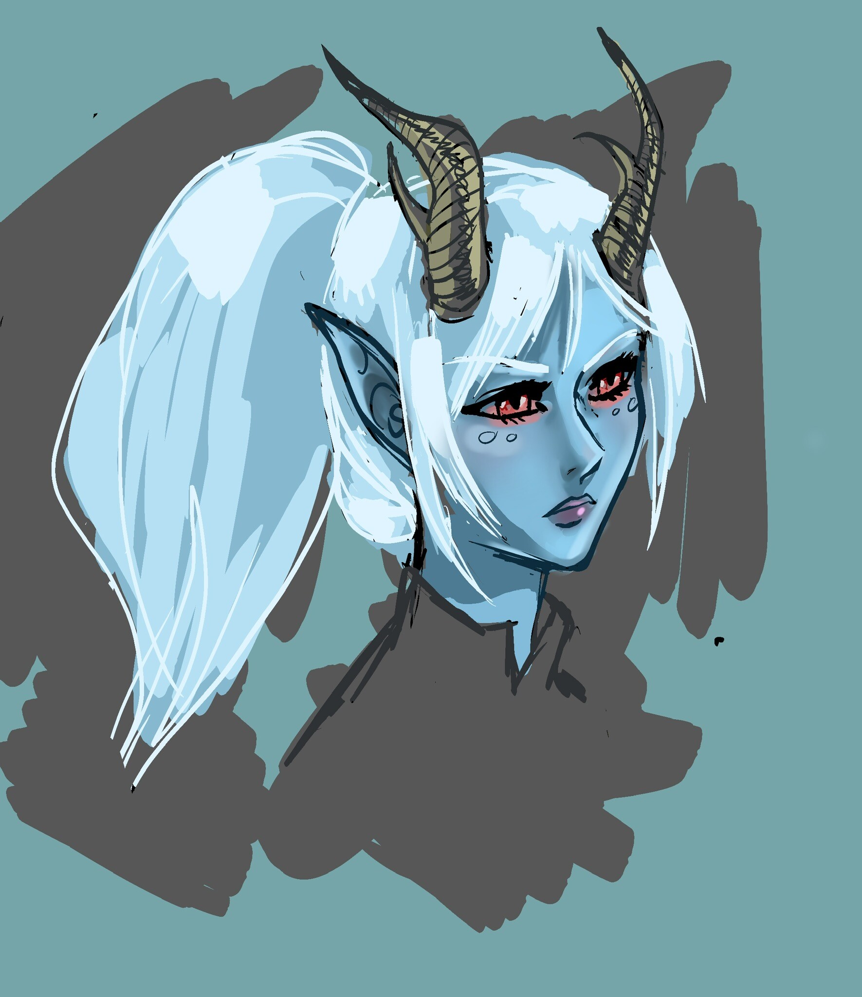 ArtStation - Tiefling concept