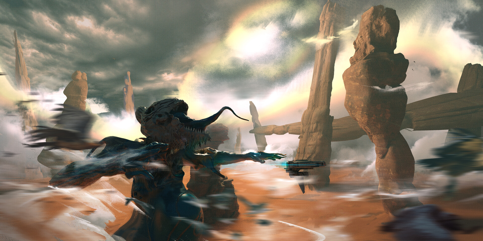 ArtStation - Break the tranquility