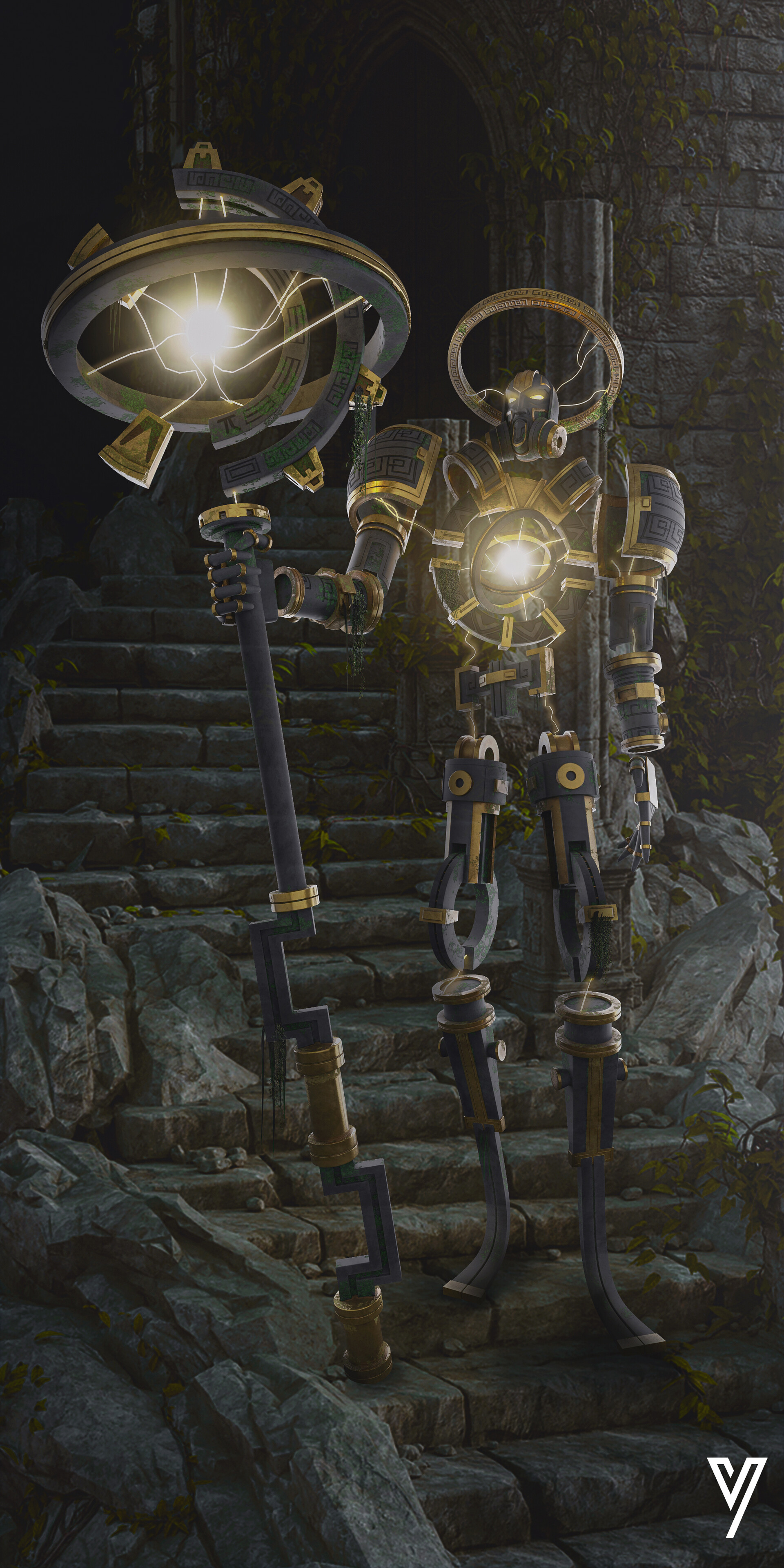 ArtStation - Mayan - The Ancient Titan