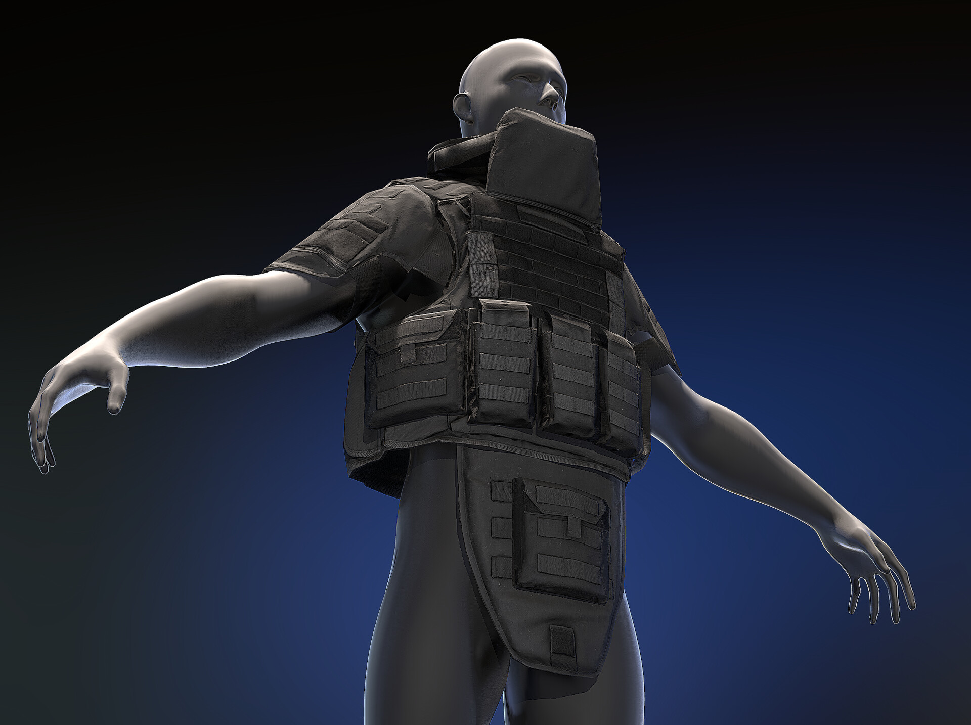 Jordan jenart - RAID police body armor