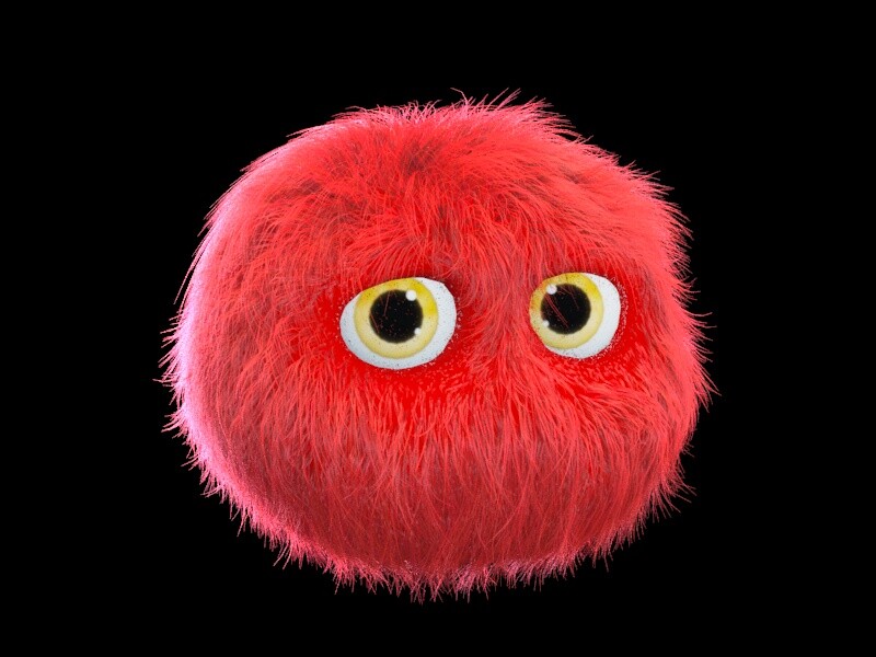 ArtStation - fur ball