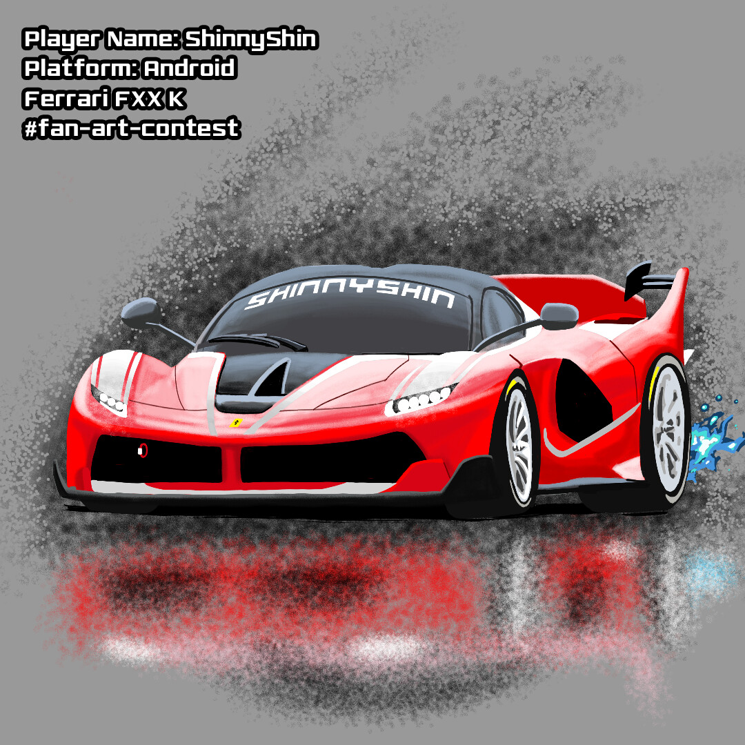 ArtStation - Ferrari FXX K [Fan-art]