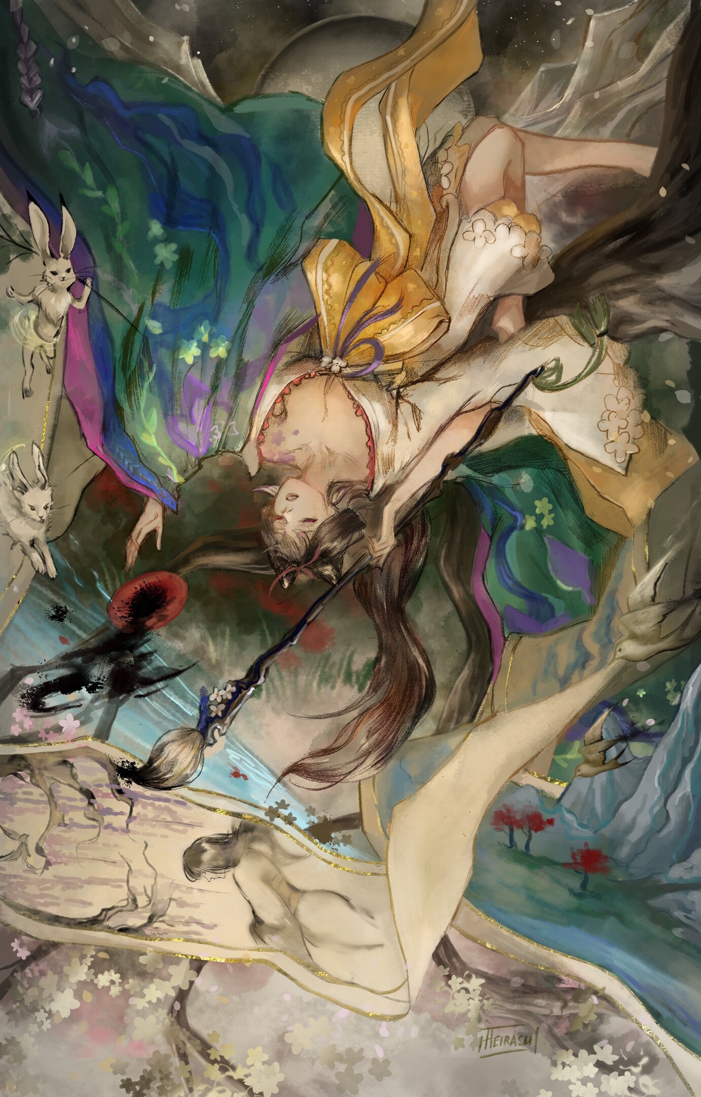 ArtStation - “Welcome to my painted world”