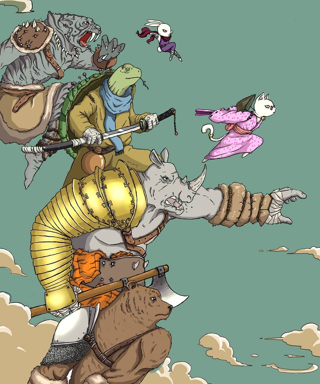 ArtStation - team work