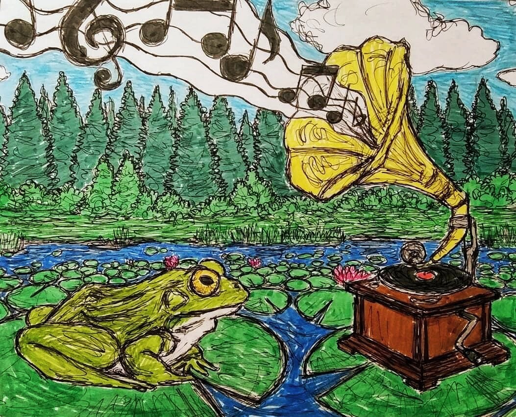 Steven Shepherd - Mr. Frog Listens To The Music (2021)