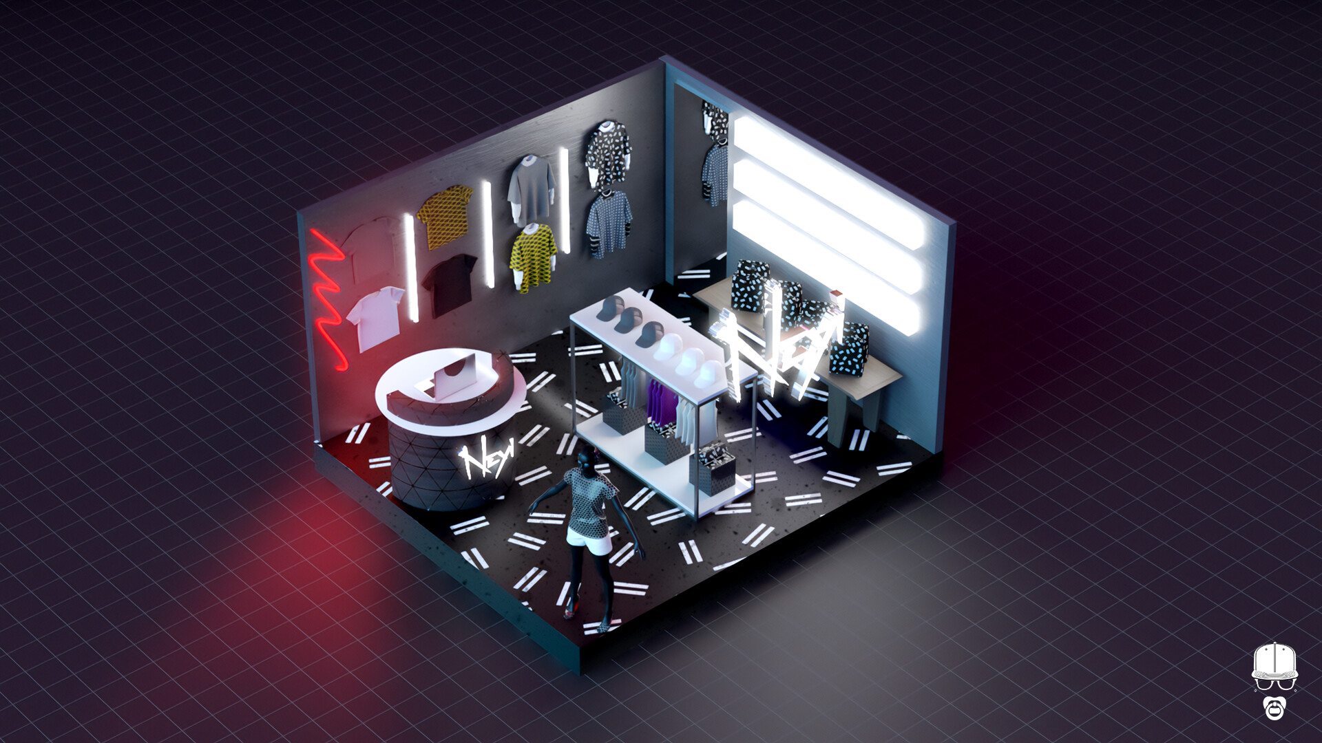 ArtStation - Store Concept⎪3D work