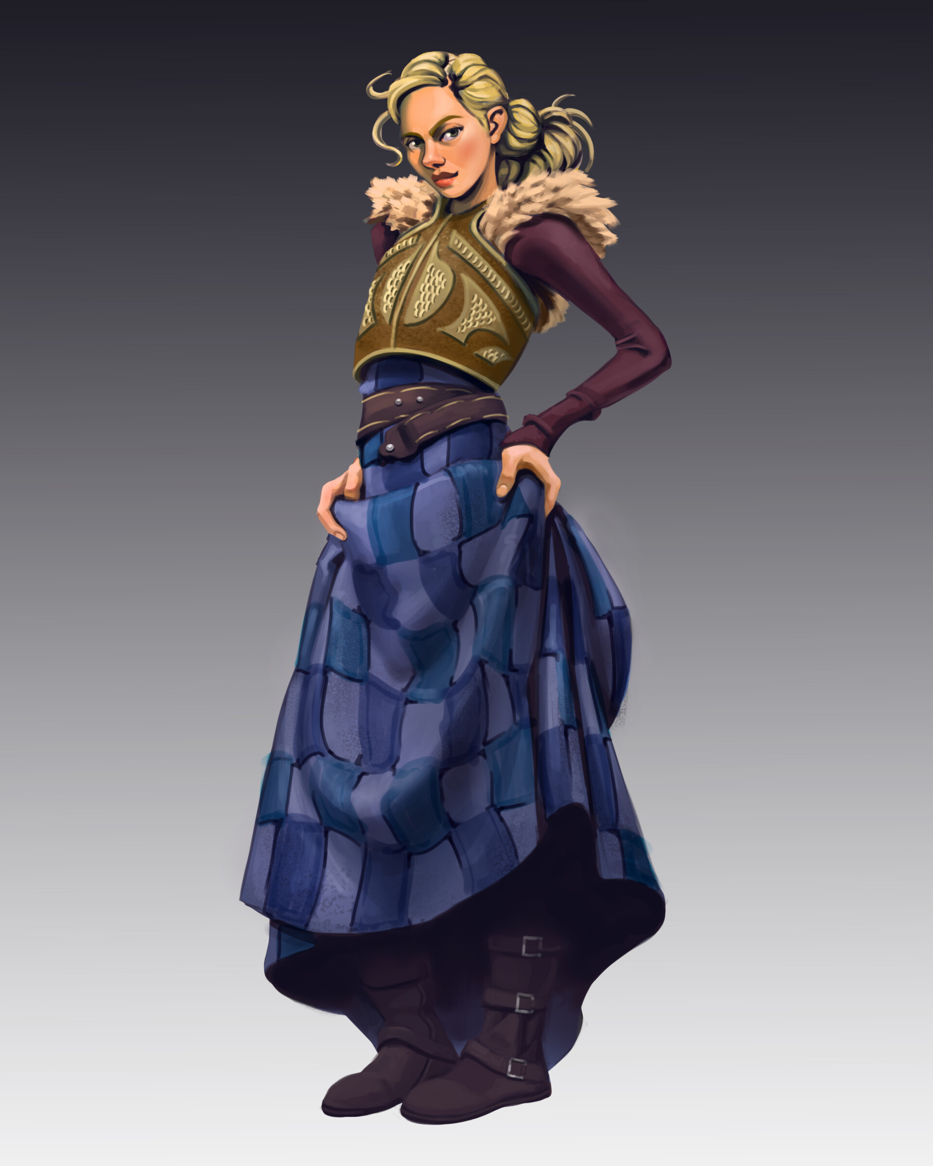 ArtStation - Country Girl