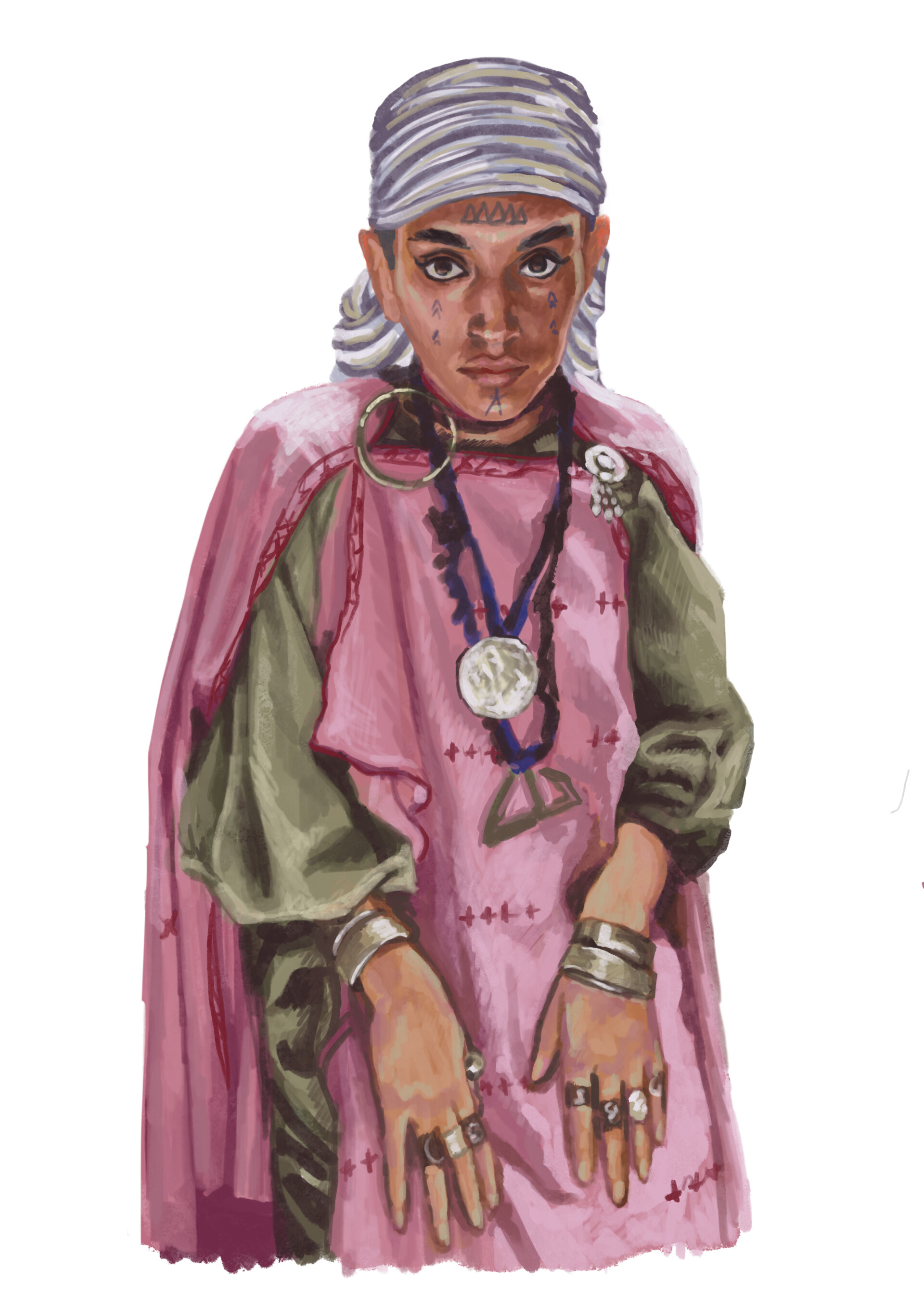 ArtStation - Study of a Berber Woman