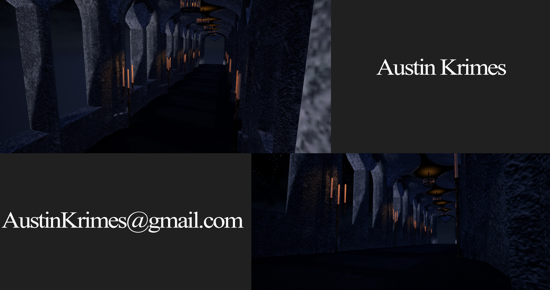 ArtStation - Castle Hallway