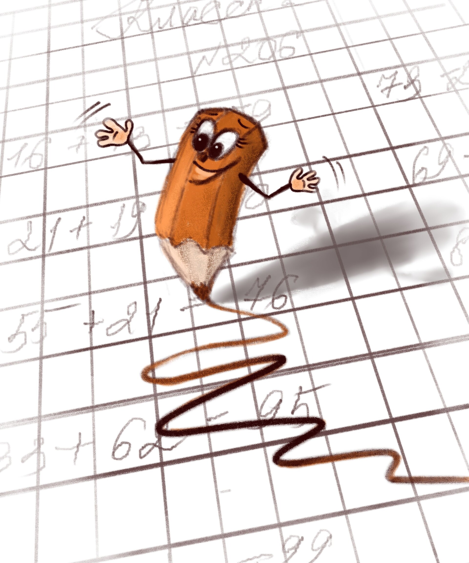 ArtStation - Funny pencil