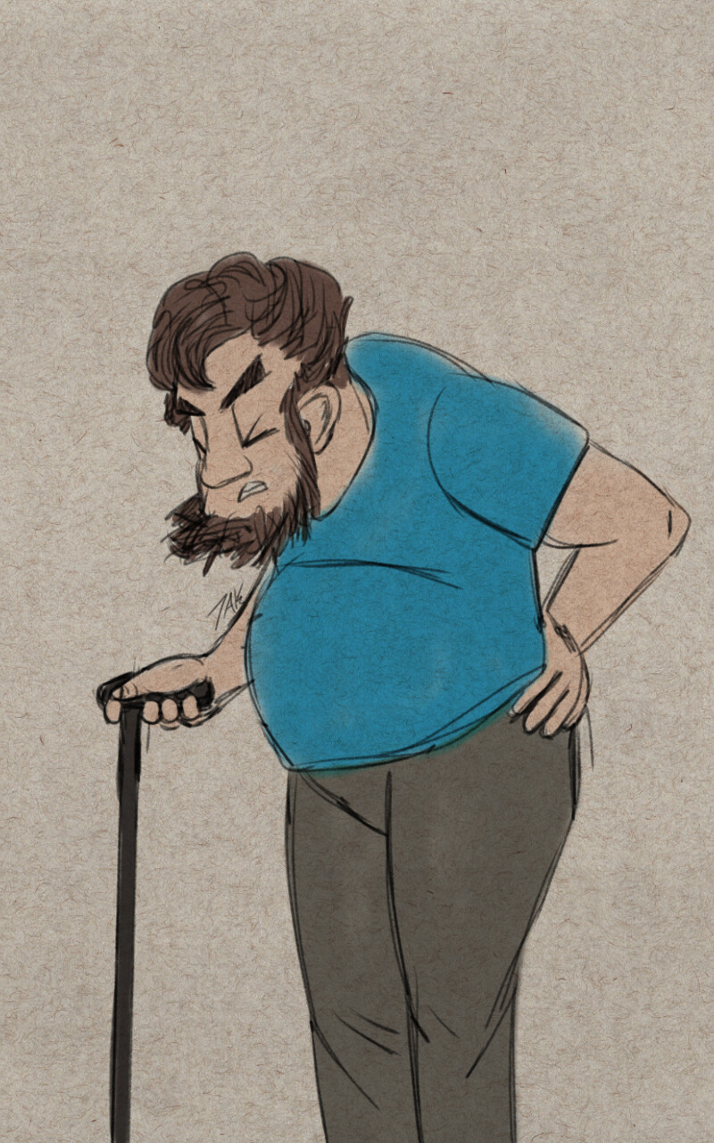 ArtStation - Daily Sketch: Wasted Wednesday