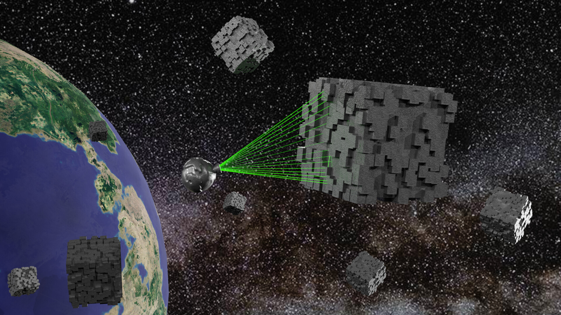 ArtStation - Flyin' Through Space