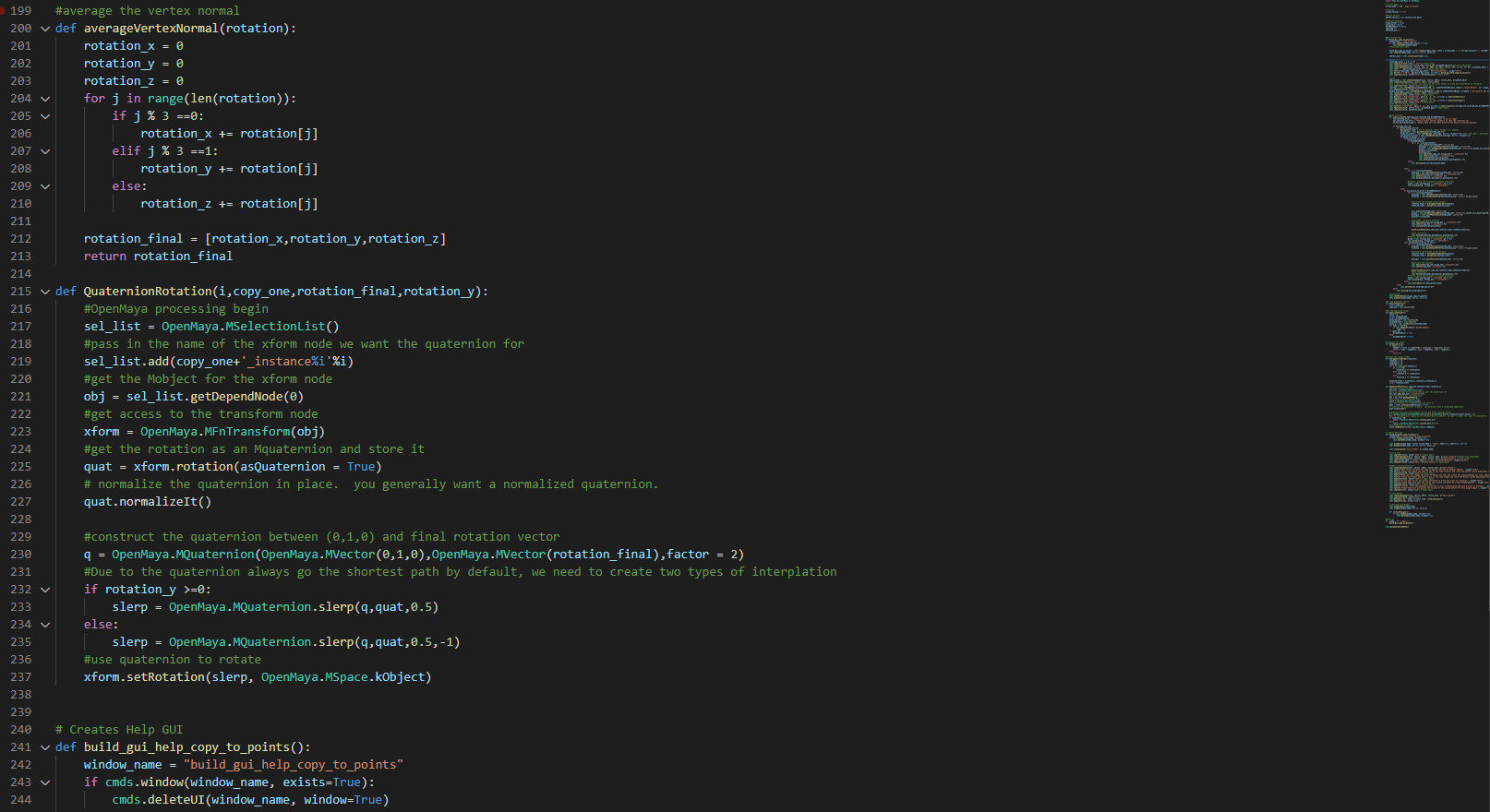 Zeshi Chen - Recreate Houdini Copy to points function in Maya by Maya ...