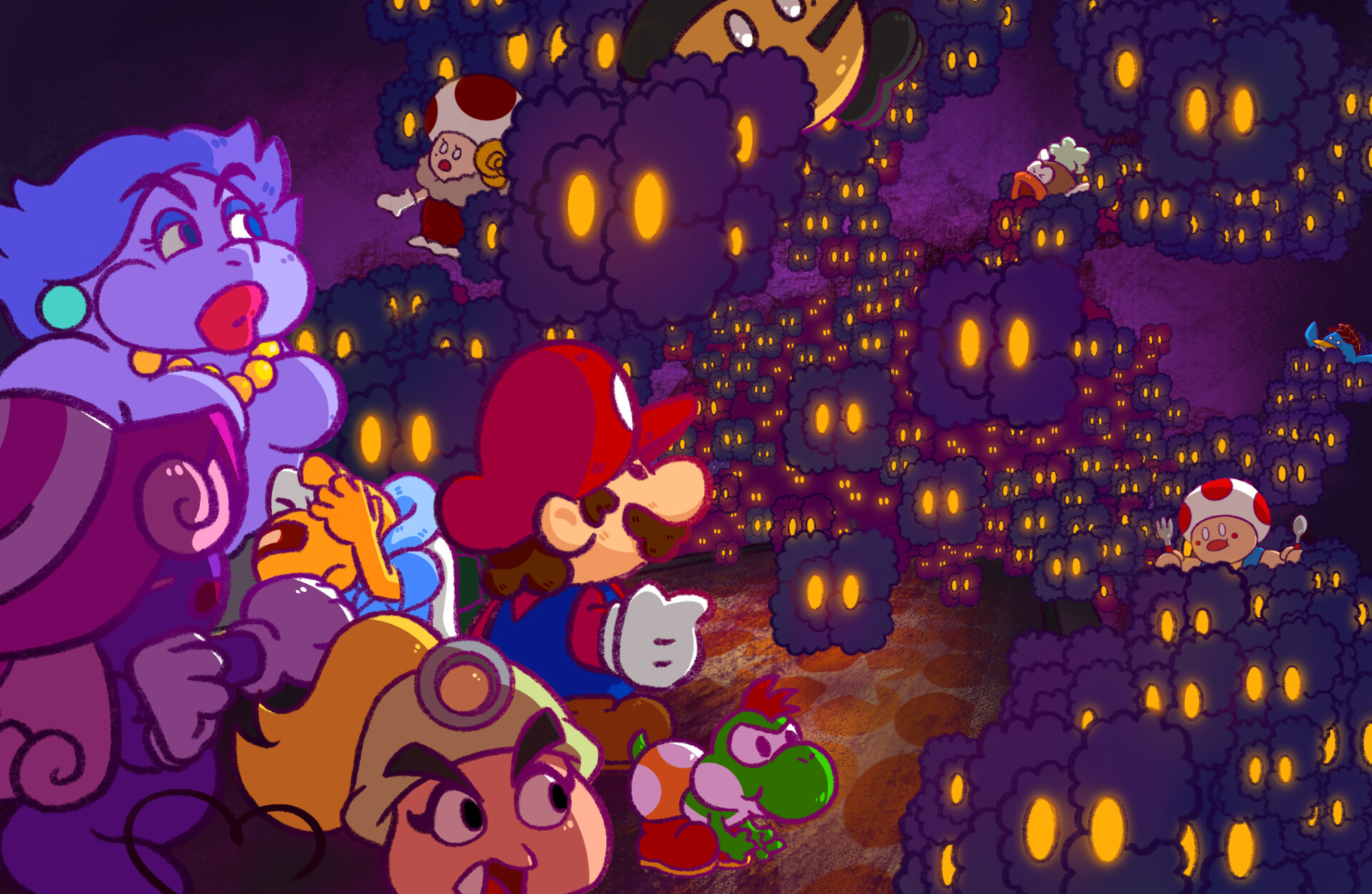 ArtStation - Battle on the Excess Express