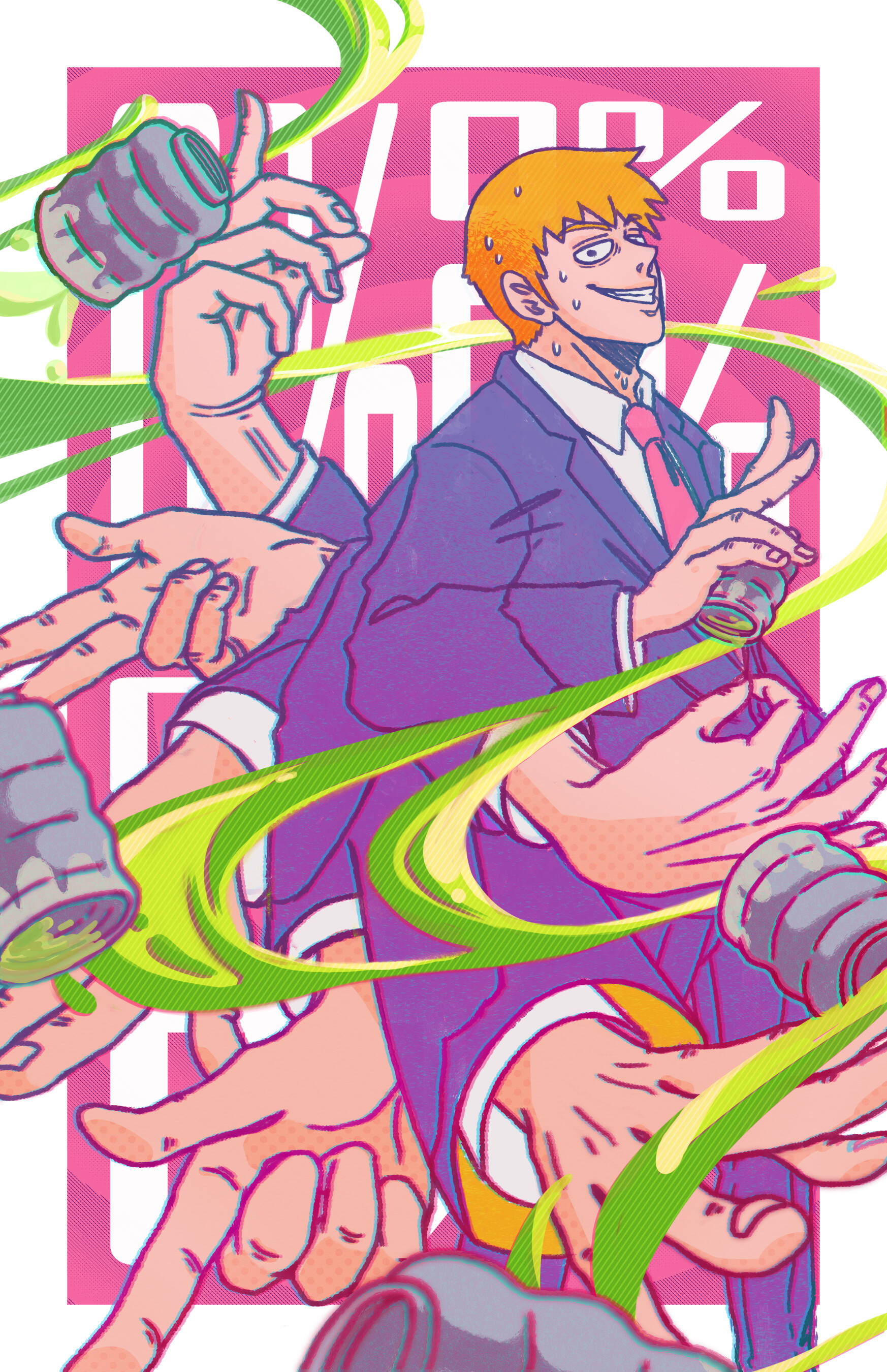 ArtStation - Reigen 0% Tea